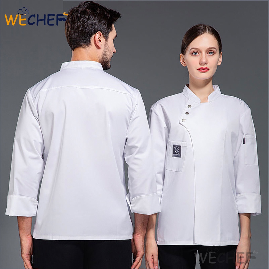 🔥🇲🇾MALAYSIA CLEARANCE SALE🔥 Baju Chef Jacket Cotton Chef Uniform Men's ...
