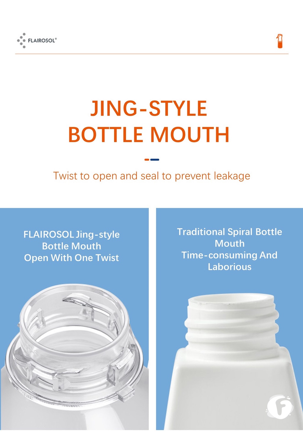 【MY STOCK】Flairosol High-Pressure Spray Bottle Sanitizer Sprayer with ...