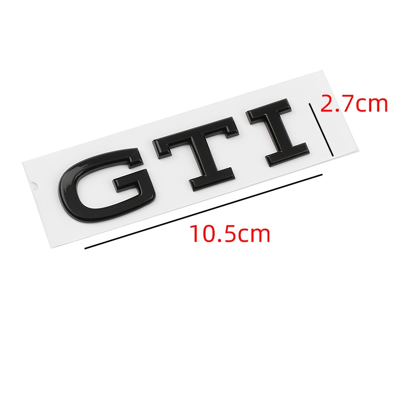 【Volkswagen】New Volkswagen Golf GTI GTE Letter Sticker emblem ...