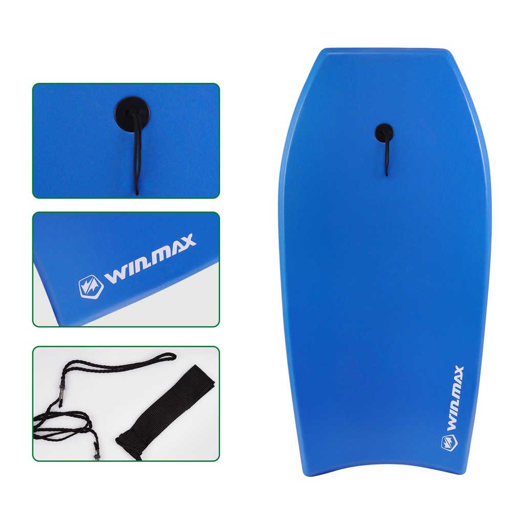 Winmax 33/36/41.5 Inch Body Board Surfing Surfboard Water Sports ...