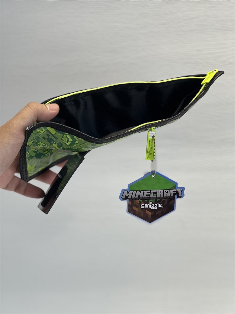 Smiggle Minecraft Character Wallet Children card pack Three fold wallet ...