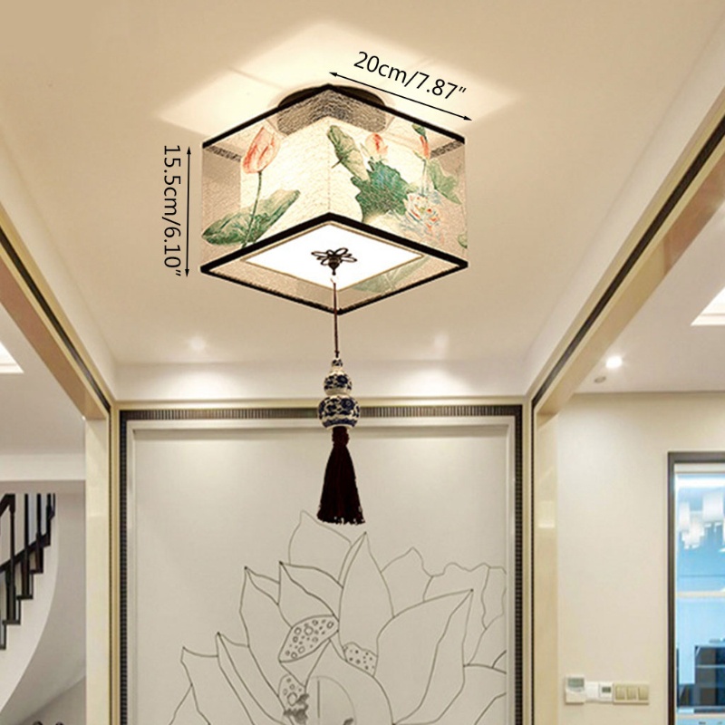Classic Vintage Chinese Led Hanging Ceiling Lights,Modern Lotus Bird ...