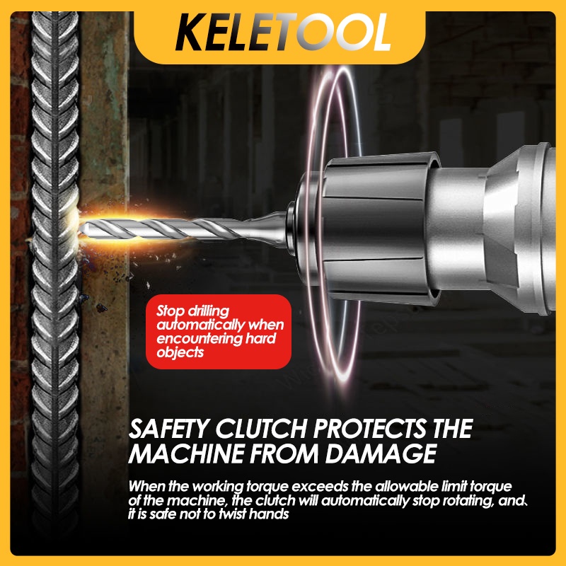 keletool 4280W DEMOLITION HAMMER BREAKER ROTARY HAMMER DRILL hammer ...