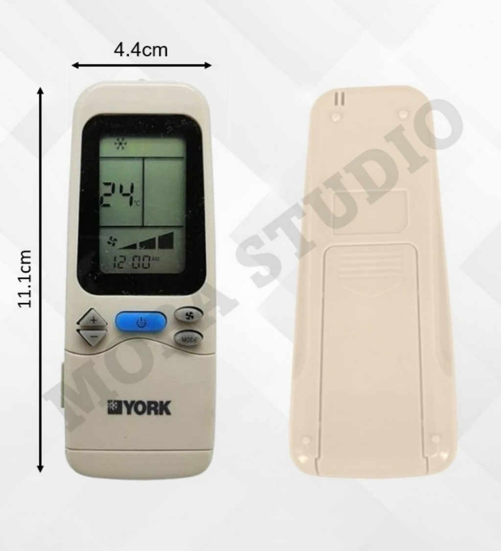 York YK-03 Air Conditioner Remote Control 冷气遥控 Replacement Controller Air Cond Remote Control ...