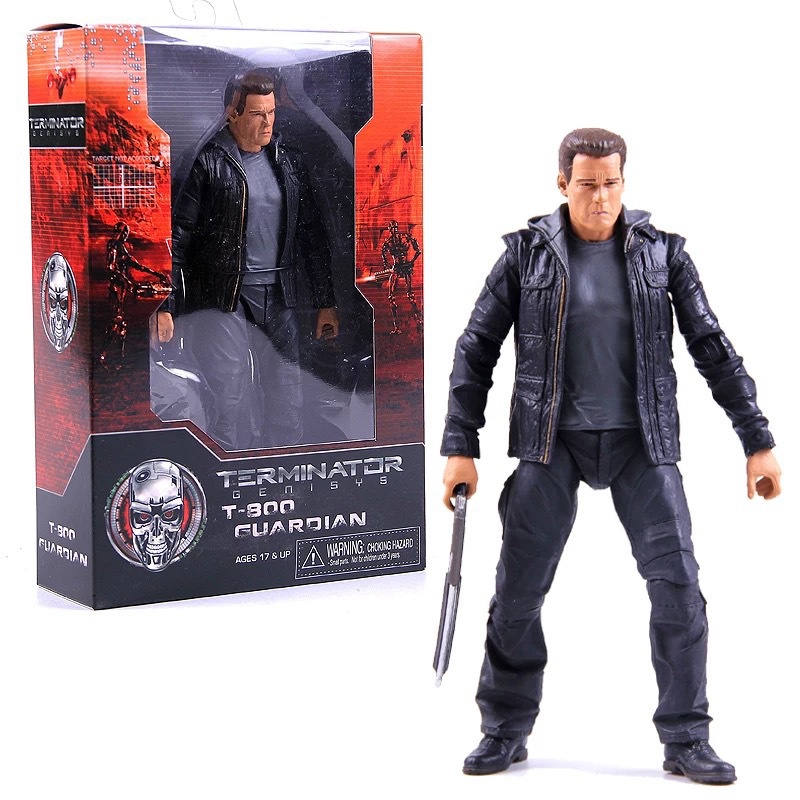 9 Style NECA The Terminator T-800 T-1000 Endoskeleton Arnold ...