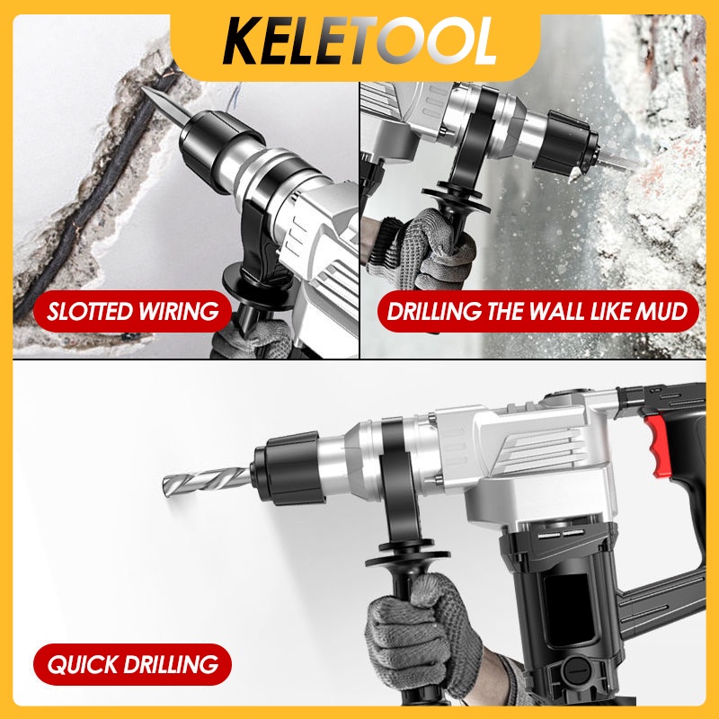 keletool 4280W DEMOLITION HAMMER BREAKER ROTARY HAMMER DRILL hammer ...