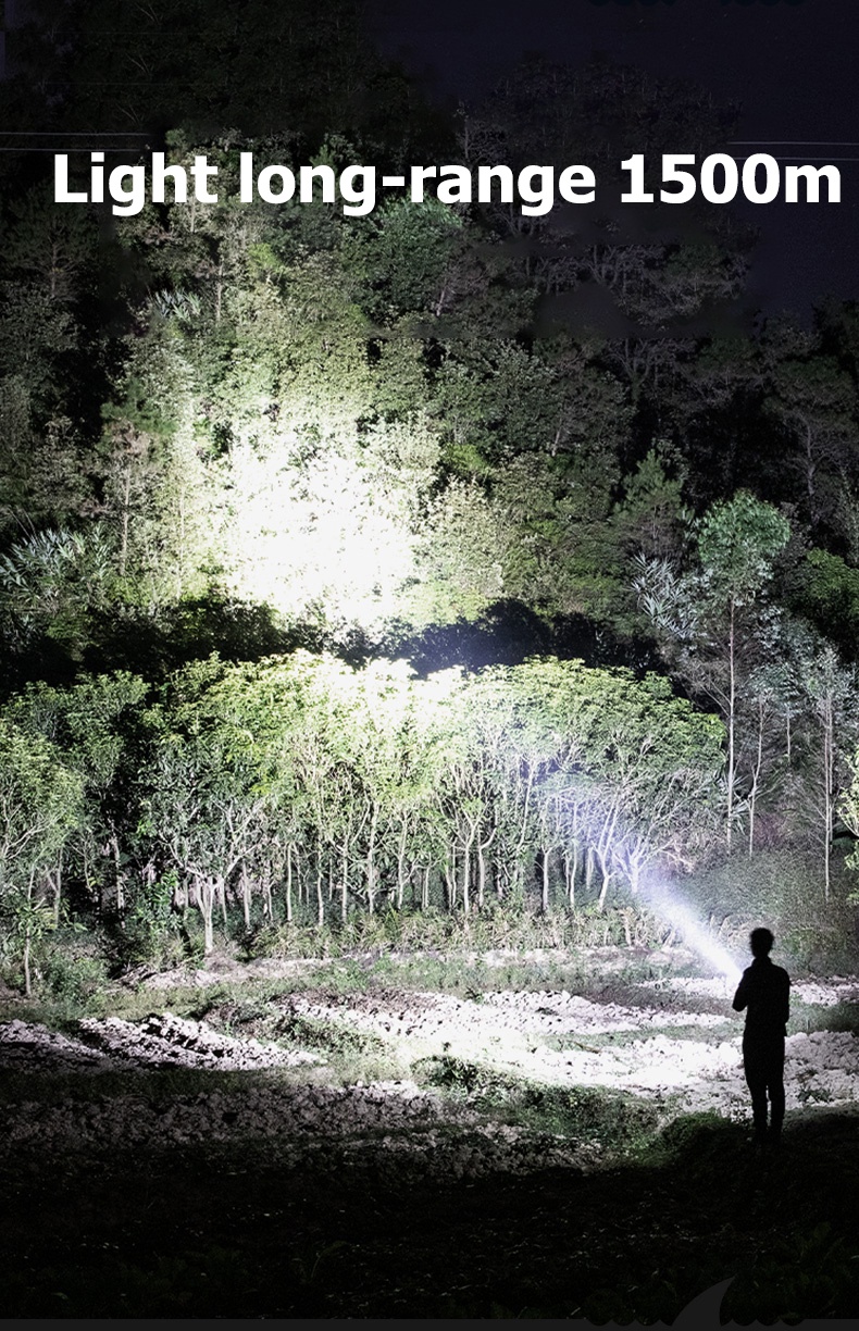 Smilingshark W590 LED Handheld Flashlight Super Bright Torchlight High ...