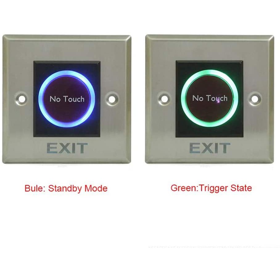 Infrared Sensor Switch No Touch Contactless Door Release Exit Button ...