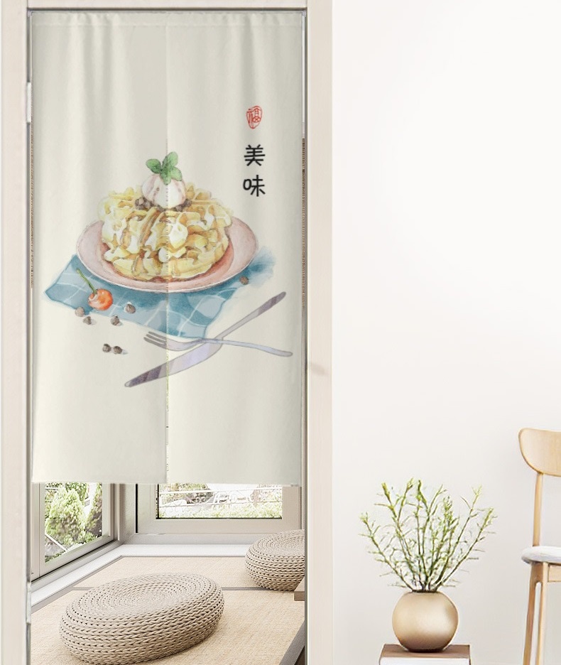 Customize Kitchen Door Curtain for Restaurant Langsir Dapur Pintu ...