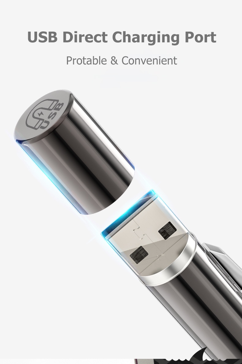 SmilingShark LS307B Rechargeable Green Laser Pointer Protable Laser Pen ...
