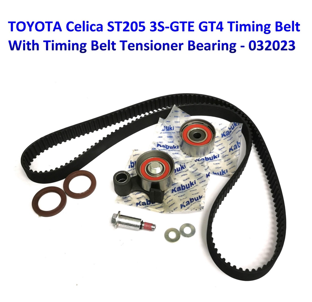 TOYOTA Celica ST205 3S-GTE GT4 Timing Belt With Timing Belt Tensioner ...