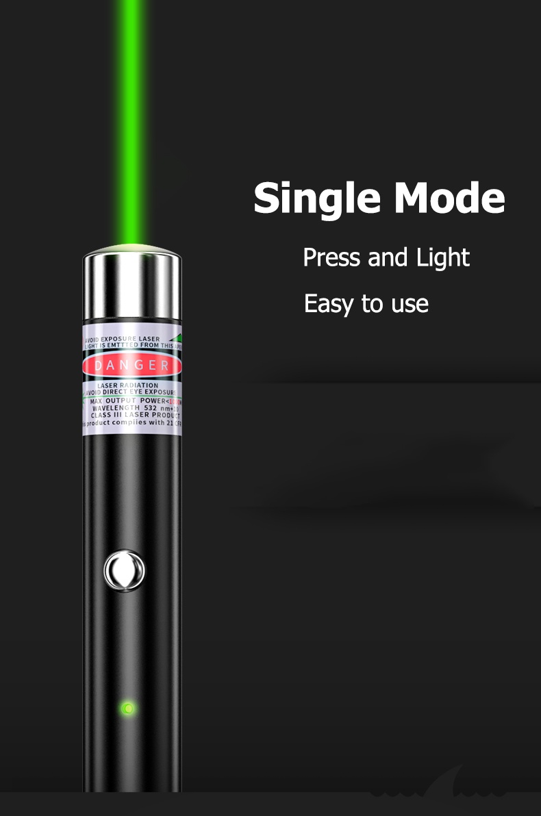 SmilingShark 1955 Green Laser Pointer Red Laser light Purple Laser Pen USB Rechargeable ...