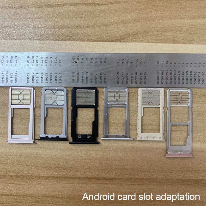 12 Card Slot SIM Card Adapter Multi-SIM Card Reader Green (For IPhone ...