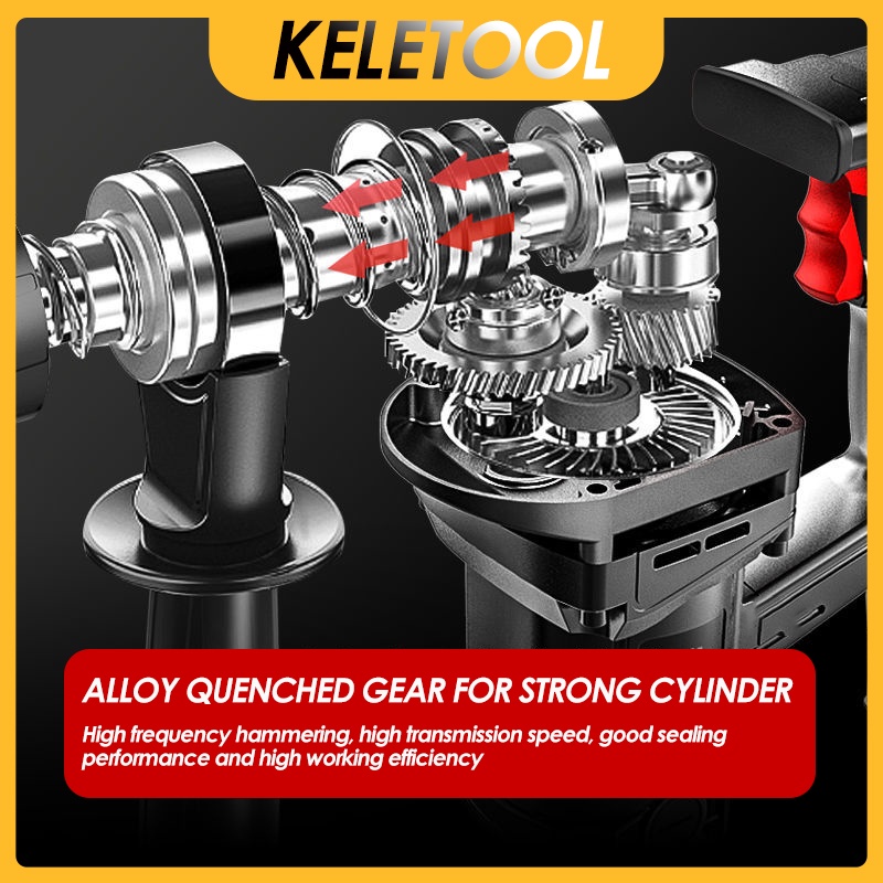 keletool 4280W DEMOLITION HAMMER BREAKER ROTARY HAMMER DRILL hammer ...