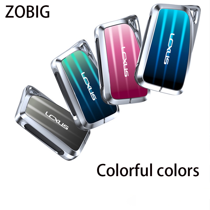 ZOBIG Zinc alloy Glass Lexus Car Key Case Keychain For Lexus 2018-2023 ...