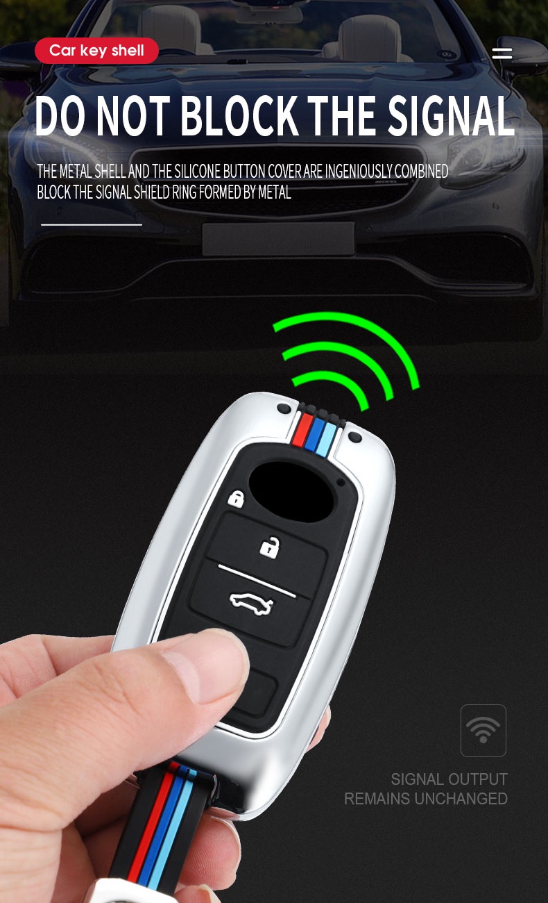 Perodua New Alza 2023 Myvi New Ativa Alloy Key Cover 2024 Keyless Car ...