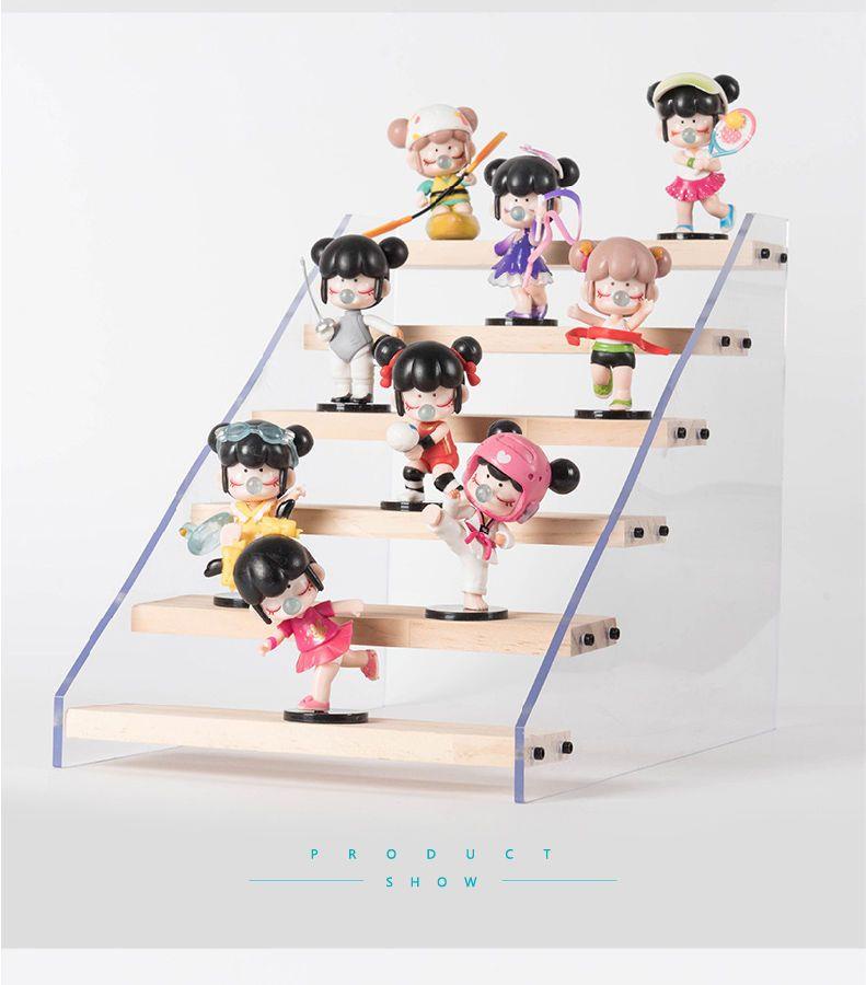 Popmart Display Acrylic Display Stand Shelf Display Shelf Crystal ...