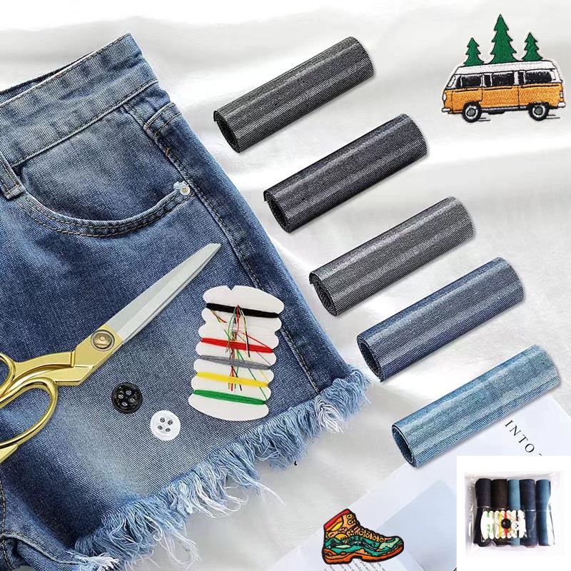 🔥【Ready stock】🔥 Denim patch, inside and outside ironing patch, jeans ...