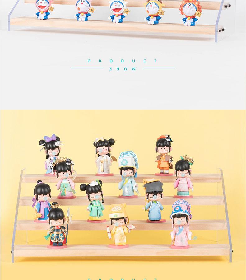 Popmart Display Acrylic Display Stand Shelf Display Shelf Crystal ...