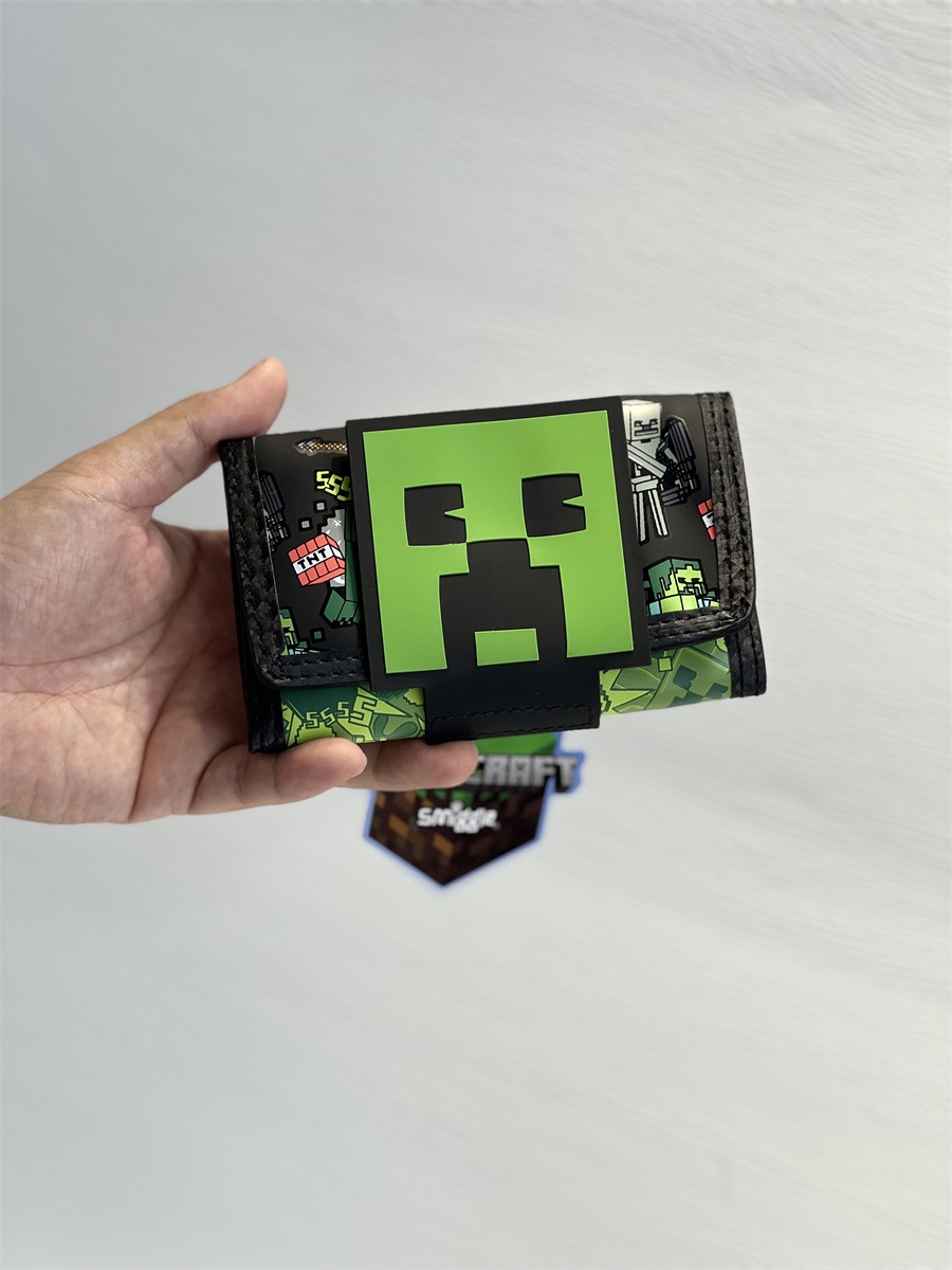 Smiggle Minecraft Classic Backpack student backpack children's folding ...