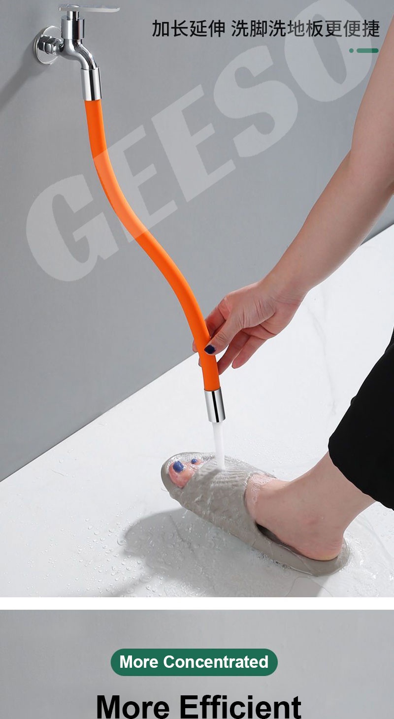 GEESO Faucet Extension Hose Extender Pipe Faucet Extender Pipe Tube ...