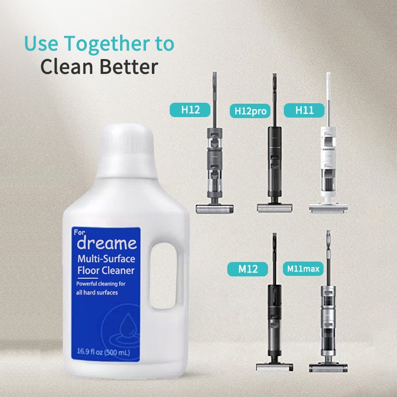 【TWIN PACK】For Dreame Floor Cleaning Detergent Multi-Surface Cleaner ...
