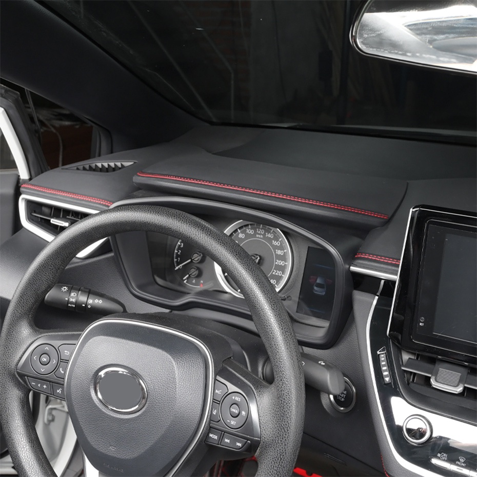 PU Leather Car Interior Decorative Strip Sticker Suture Line Universal ...