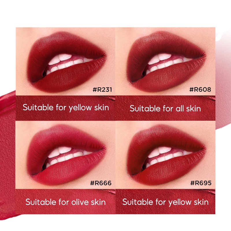 Colorkey Velvet Matte Lip Gloss 2.0 Upgraded Version Long Lasting ...