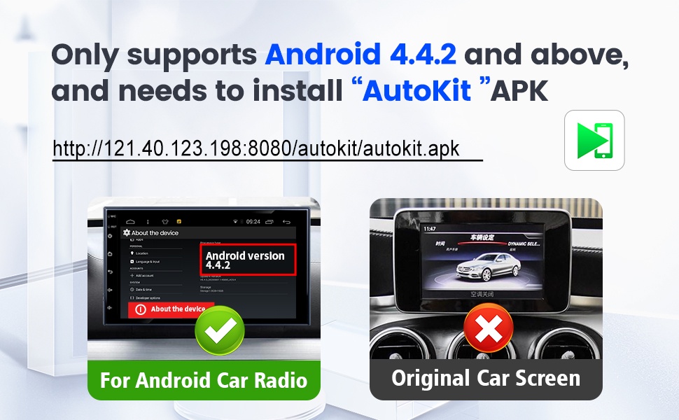 Carlinkit Wireless CarPlay Android Auto for Aftermarket Modified ...