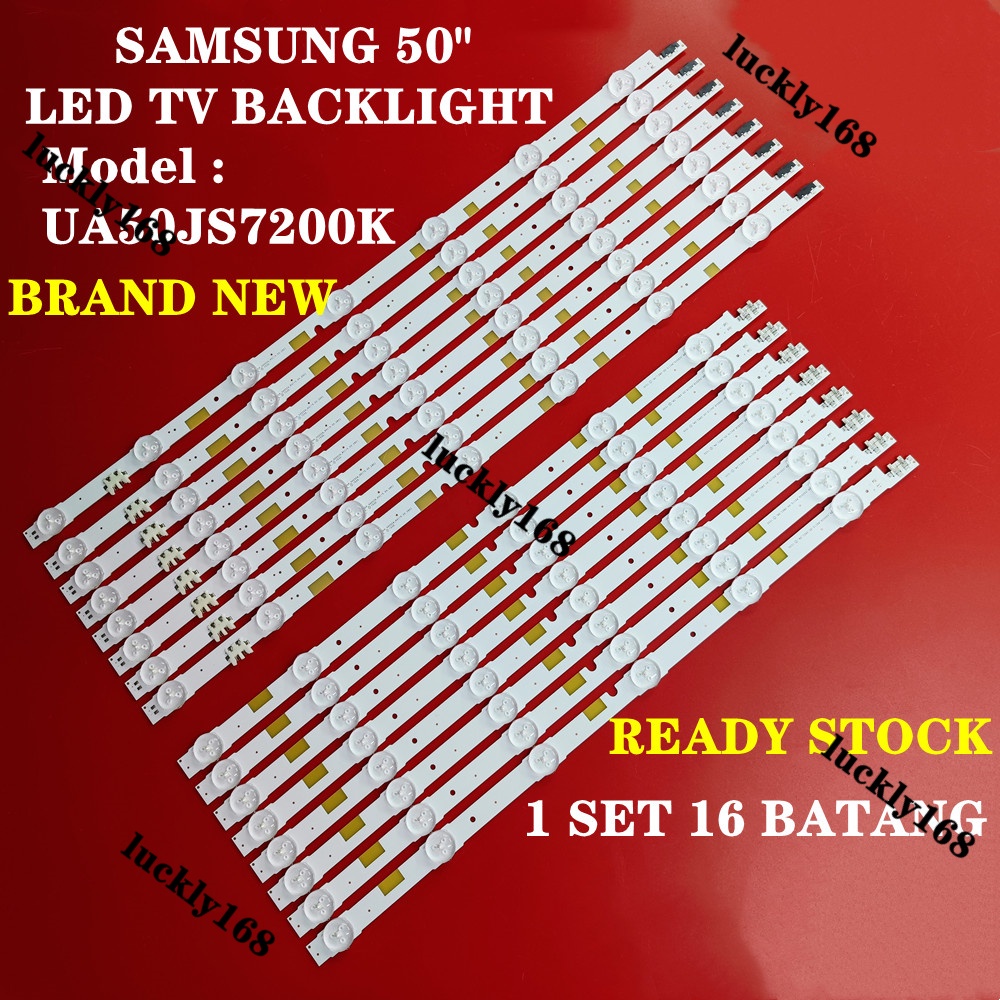 UA50JS7200K SAMSUNG 50 INCH LED TV BACKLIGHT ( LAMP TV ) UA50JS7200 UA ...