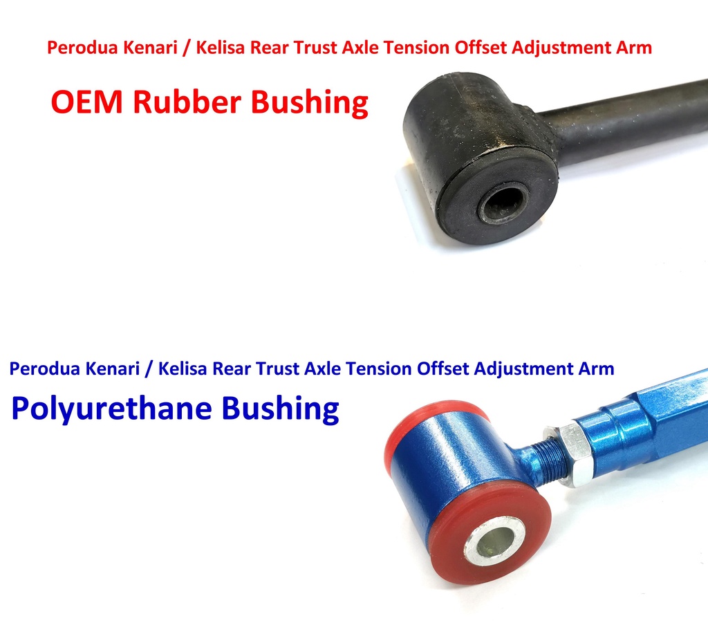 Perodua Kenari / Kelisa Rear Trust Axle Tension Offset Adjustment Arm ...