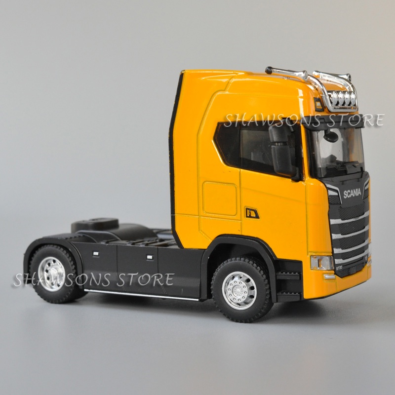 1:50 Scale Diecast Metal Model Truck Toys Scania S730 Semi-Trailer ...