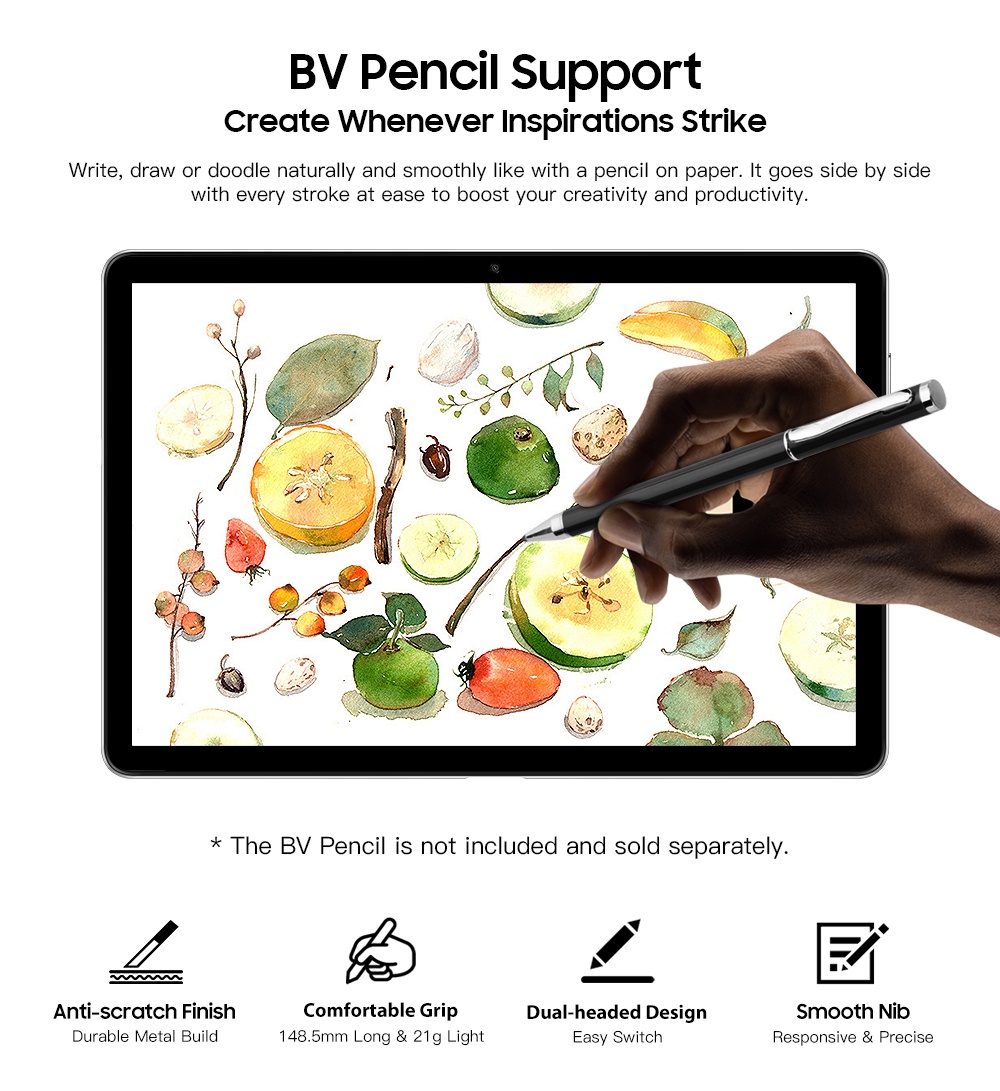 Blackview Tab 10 Pro 10.1Inch FHD+ Display 6580mAh Dual 4G Phone Call ...