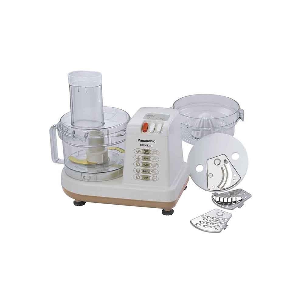 PANASONIC MK-5087M Food Processor 250W 1.2L MK-5087M-NS 5 Blades Citrus ...