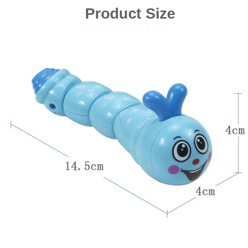 New Rainbow Caterpillar Winding Caterpillar Clockwork Swing Toys ...