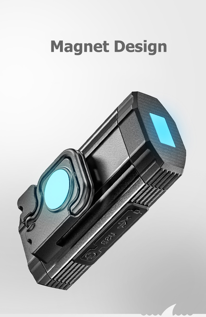 Smilingshark G911 COB Multifunctional Flashlight USB Rechargeable Work ...