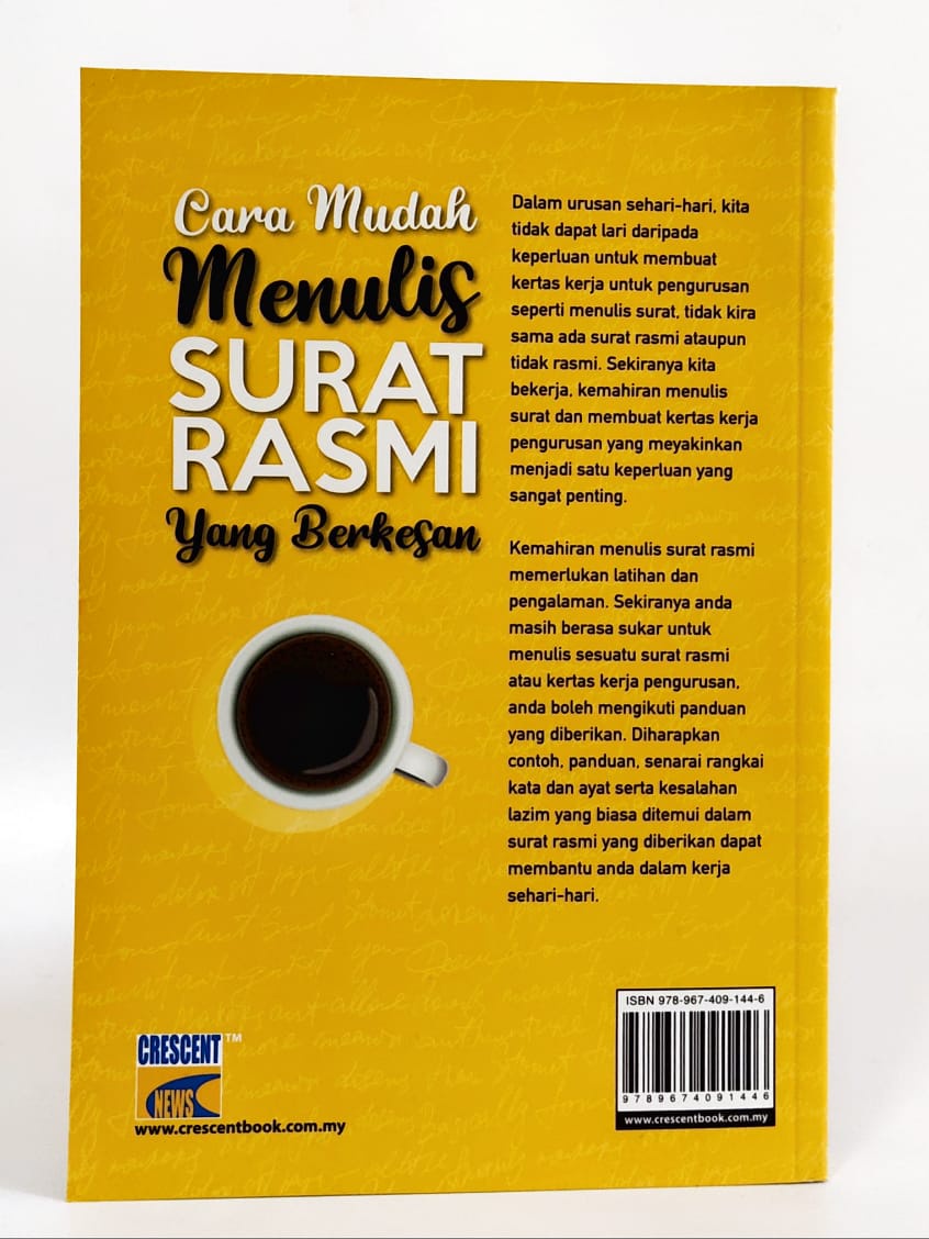 Cara Mudah Menulis Surat Rasmi. Disertakan Contoh, Panduan, Senarai ...