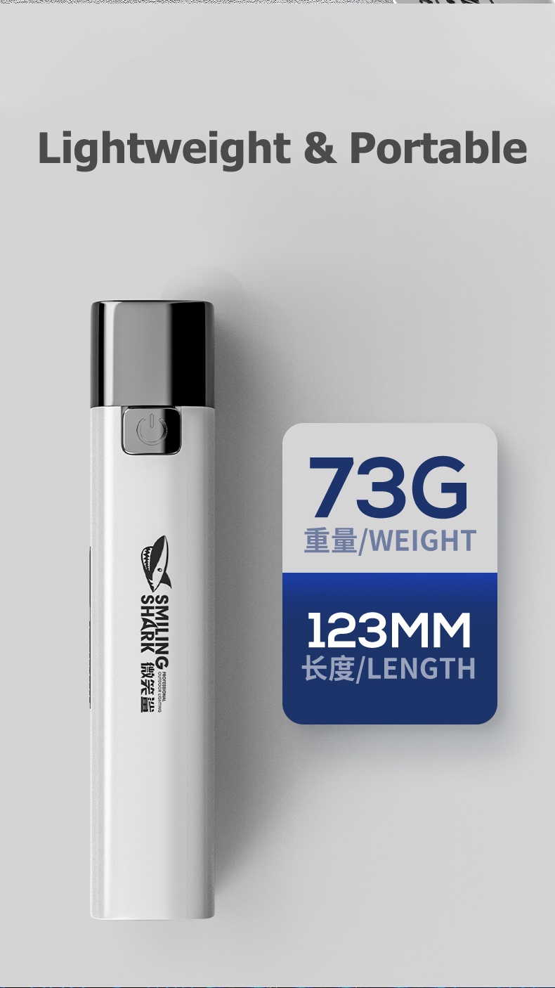 SmilingShark 617A Portable Mini Flashlight led Bright Torchlight 3modes ...