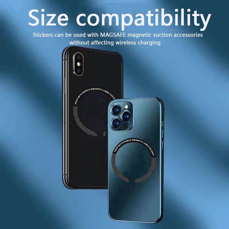 BlueWow Universal Metal Ring for Wireless Charging Magsafe Wireless ...