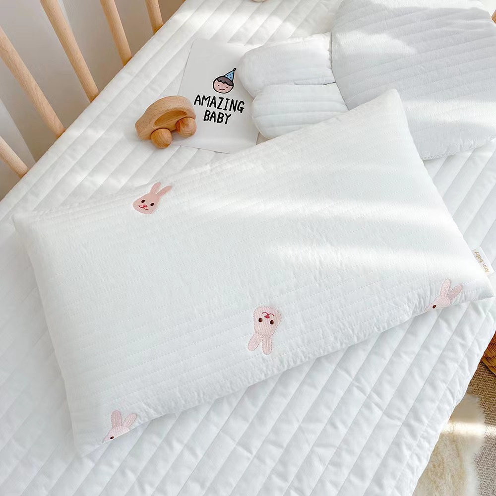 30X50CM Baby Cotton Pillowcase Children's Pillow Embroidered Pillow ...