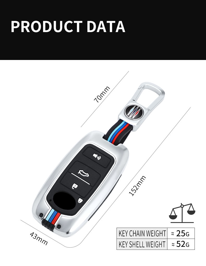 Perodua New Alza 2023 Myvi New Ativa Alloy Key Cover 2024 Keyless Car ...