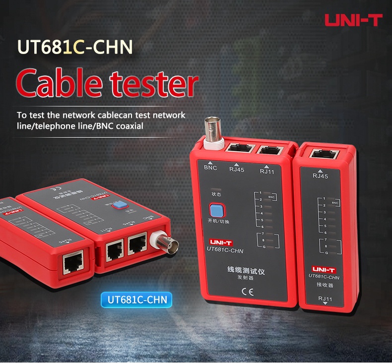 UNI-T UT681L UT681C UT681HDMI RJ45 RJ11 Network Cable Tester Ethernet ...