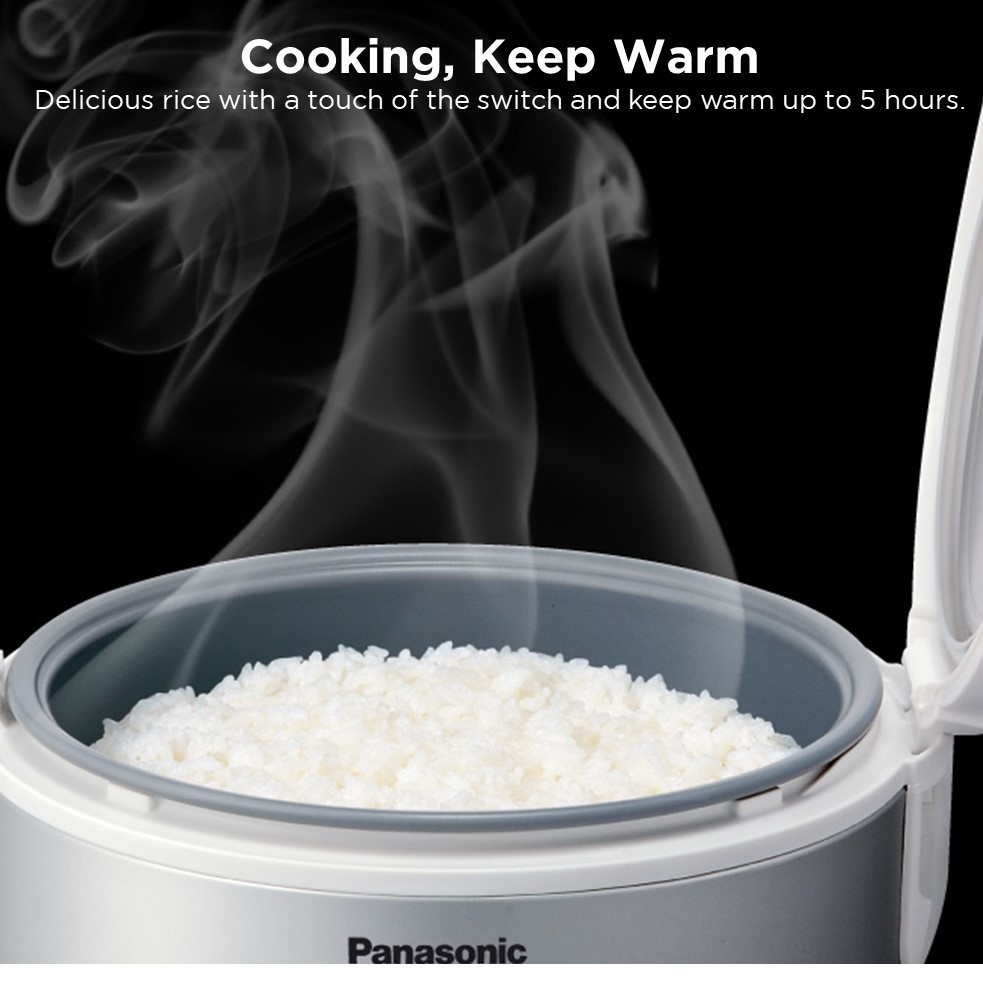 PANASONIC Rice Cooker 1.8L SR-RN188 Non Stick Coated Pan Steam Basket ...