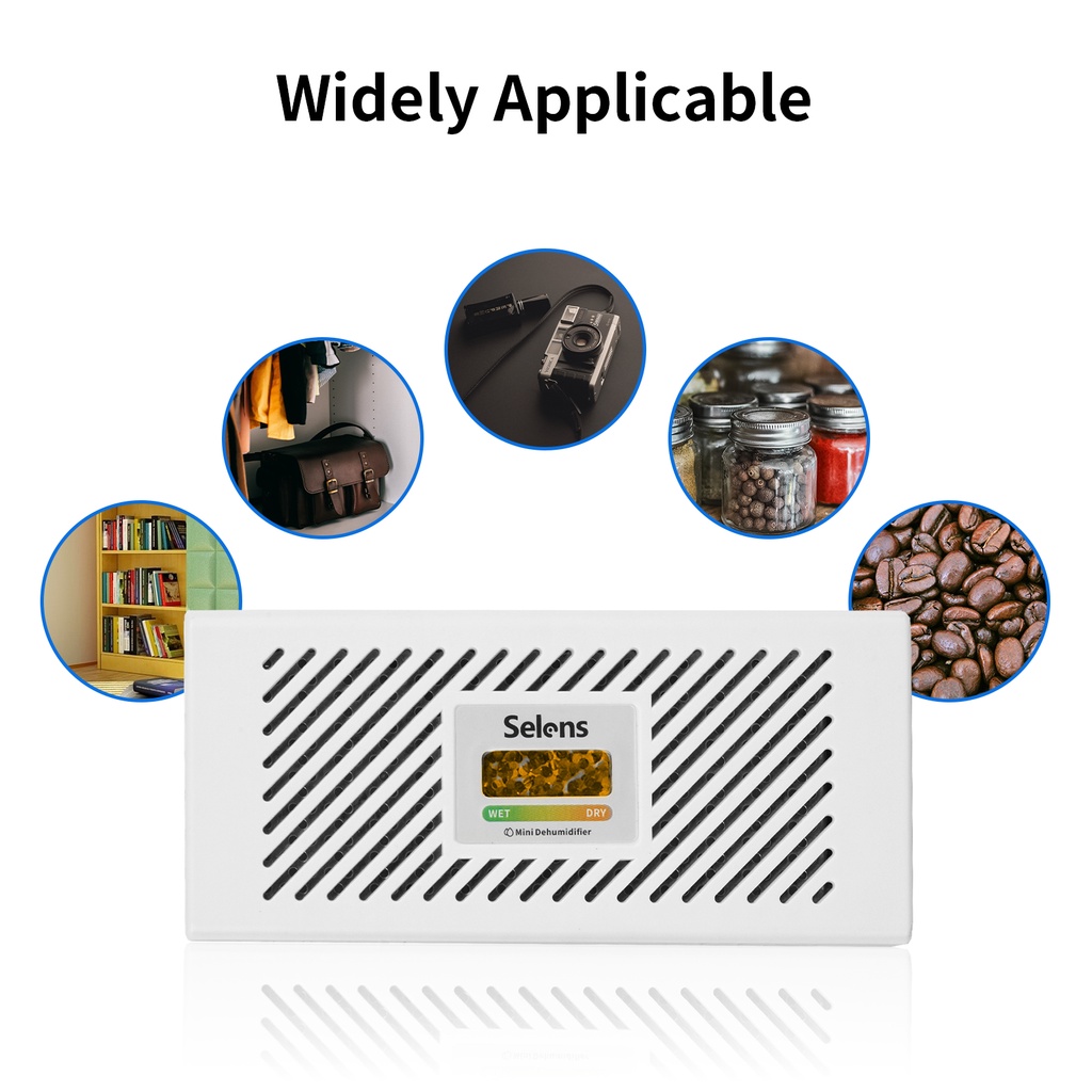 [Malaysia Stock] Selens Electronic Hygroscopic Card Reusable Moisture ...