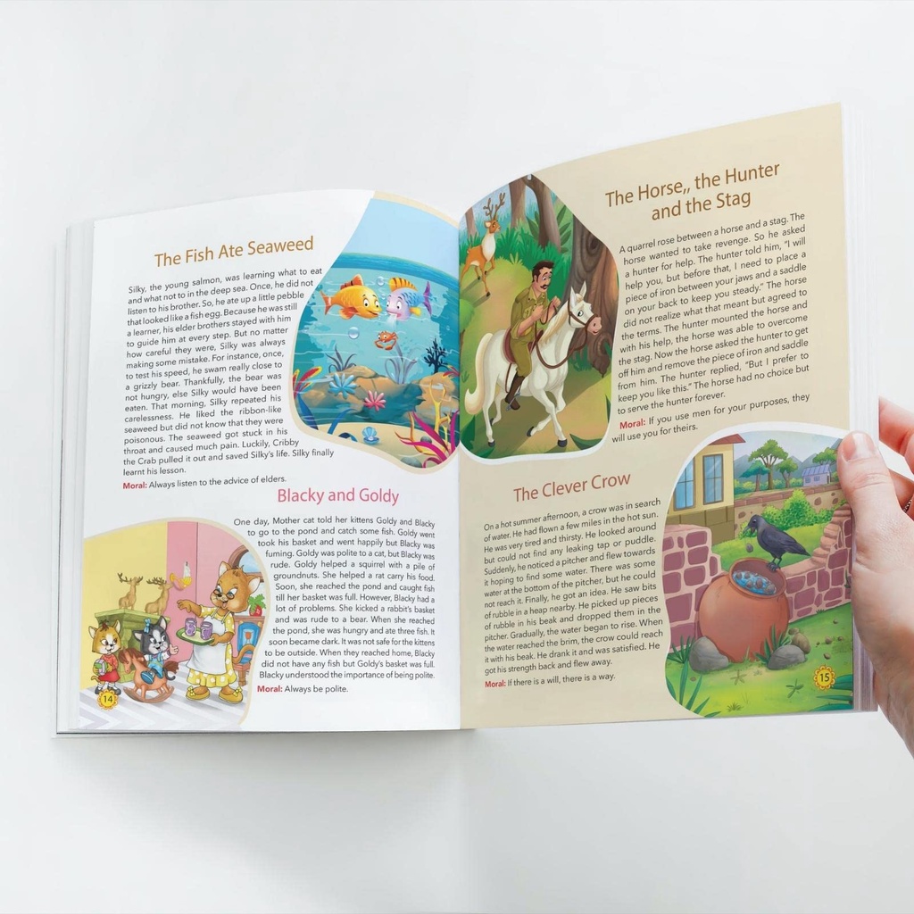 108 Animal Stories Book for Kids Age 5 to 12 - Bedtime Story Books for Kids - Buku Cerita ...