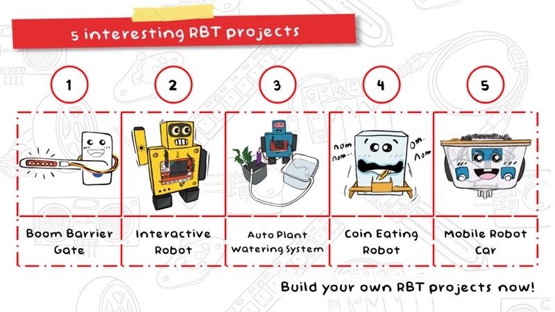 REKA:BIT RBT Project Kits - STEM - Reka Bentuk & Teknologi - Projek RBT ...