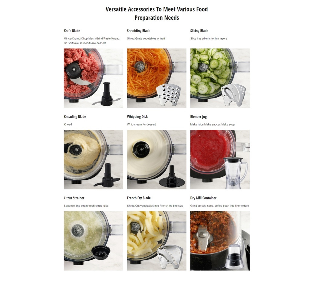 Panasonic Food Processor MK-F310 / MK-F510 / MK-5087M | Shopee Malaysia