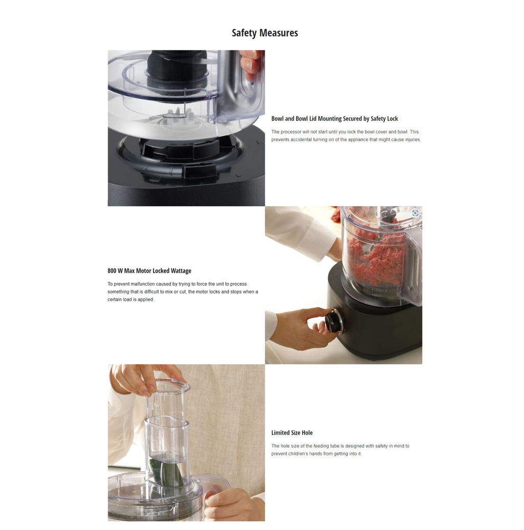 Panasonic Food Processor MK-F310 / MK-F510 / MK-5087M | Shopee Malaysia