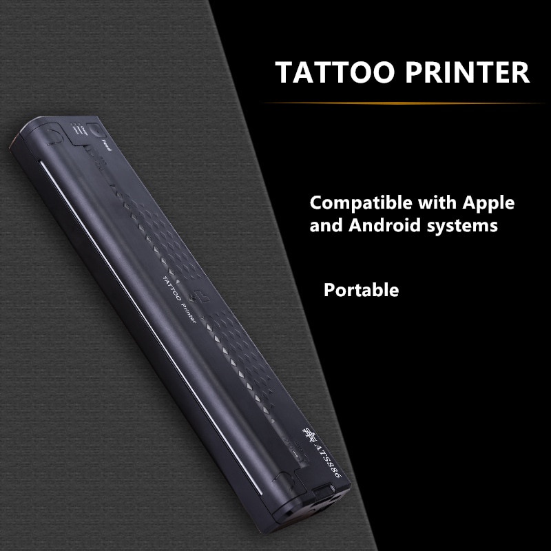 TATTOO Printer ATS886/A46 Bluetooth Thermal Tattoo Printer Professional ...
