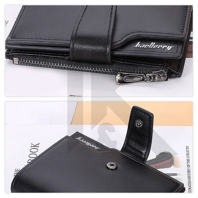 Short Wallet Woman Leather | Vertical Wallet With Card Picture Holder ...
